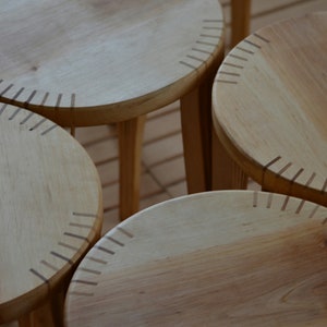 Stool, Japandi Style - Etsy