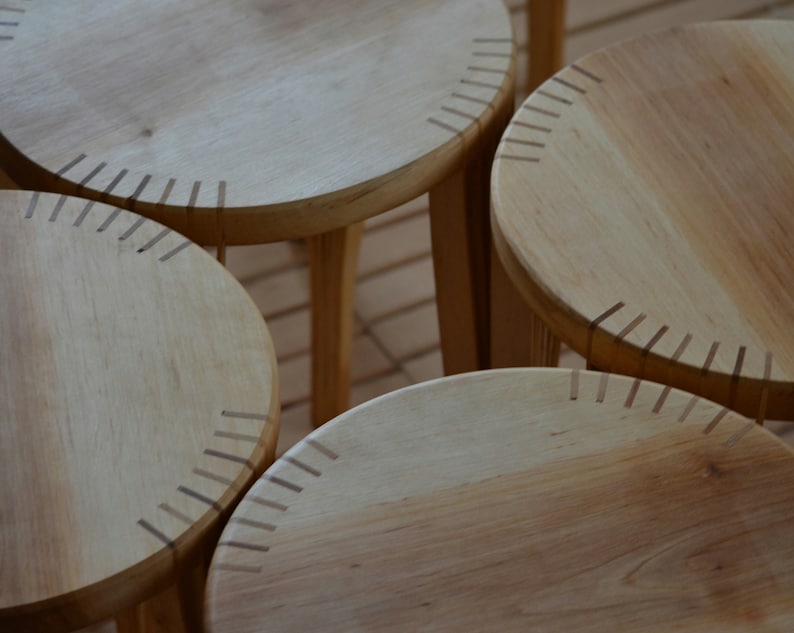 Stool, Japandi Style - Etsy