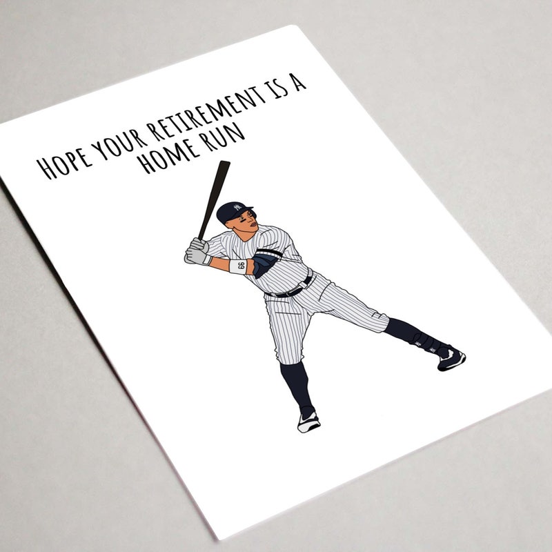 Baseball Retirement - Etsy