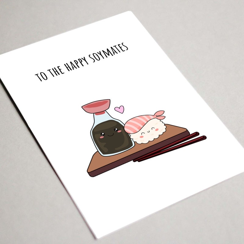 Sushi Card - Etsy