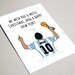 Messi Christmas Card, Printable Card, Messi Card, World Cup Messi ...
