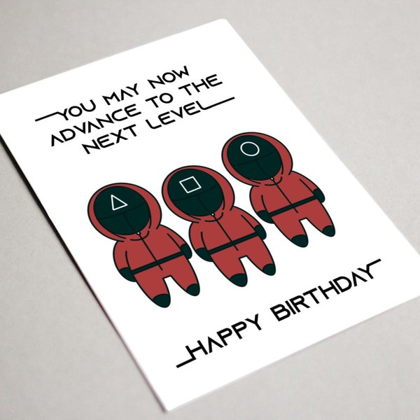 Squidgames Cards - Etsy