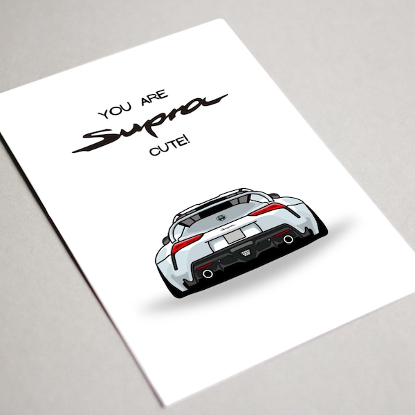 Toyota Birthday Card - Etsy