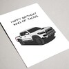 Toyota Supra Printable Card, Hope You Have a Supra Birthday, Toyota ...