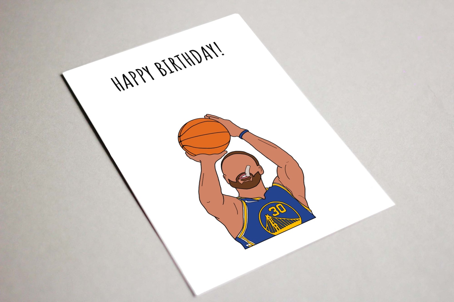 Steph Curry Birthday Card Printable Birthday Card NBA - Etsy Australia