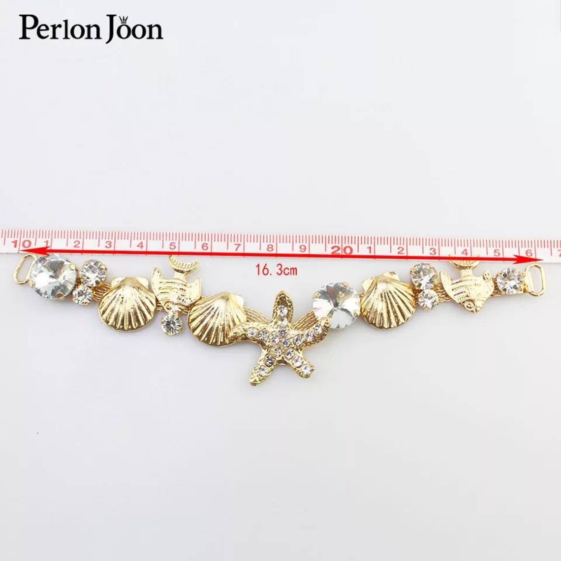 Seashell Starfish Flip Flops Making Beach Shoe Parts Ocean - Etsy