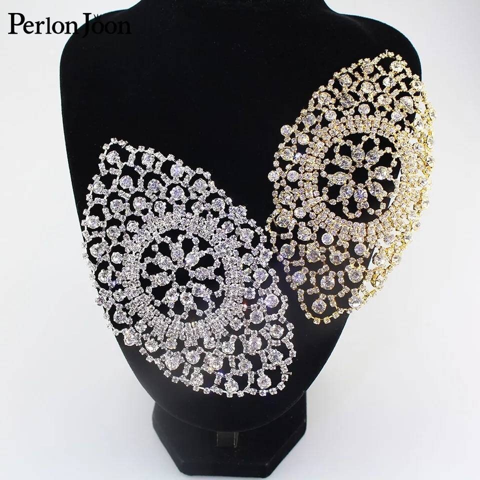 Circle Flower Large Wedding Bridal Sash Trim Rhinestone - Etsy