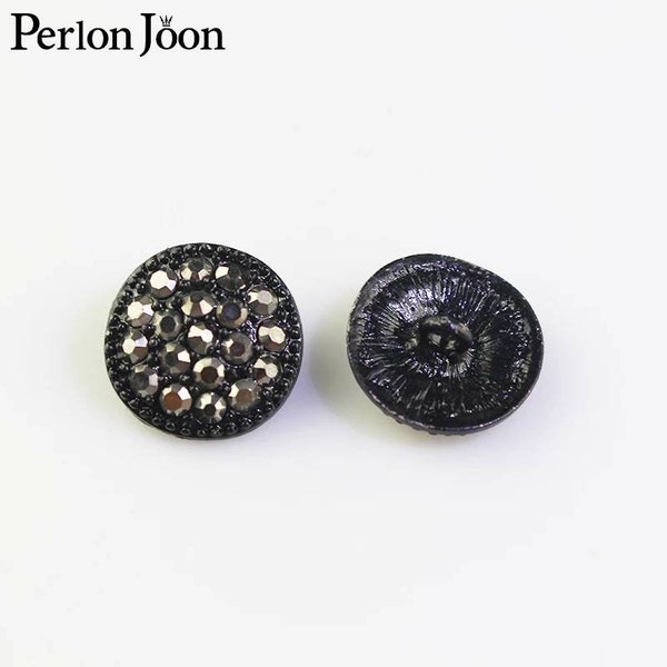 Rhinestone Buttons - Etsy