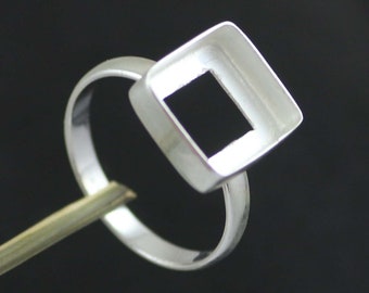 Square Bezel Setting | Etsy