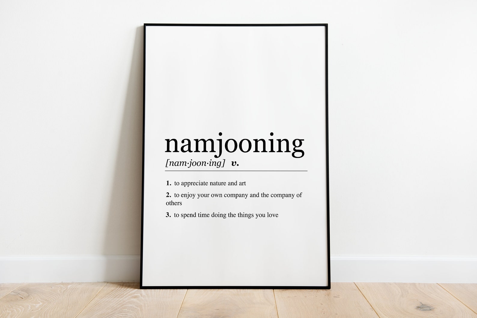 Namjooning Print Digital Download - BTS - Kim Namjoon Poster - Bangtan ...
