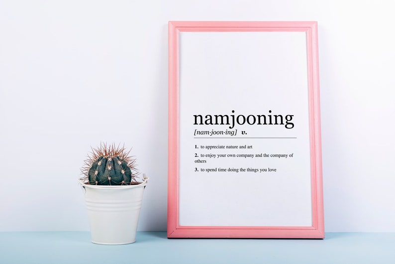 Namjooning Print Digital Download - BTS - Kim Namjoon Poster - Bangtan ...