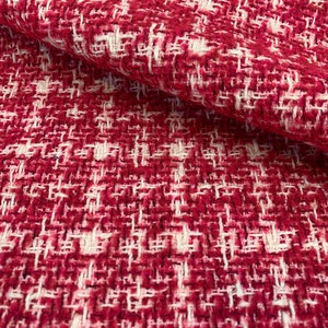 Boucle Fabric, Wool Boucle, Wool Tweed Fabric - Etsy