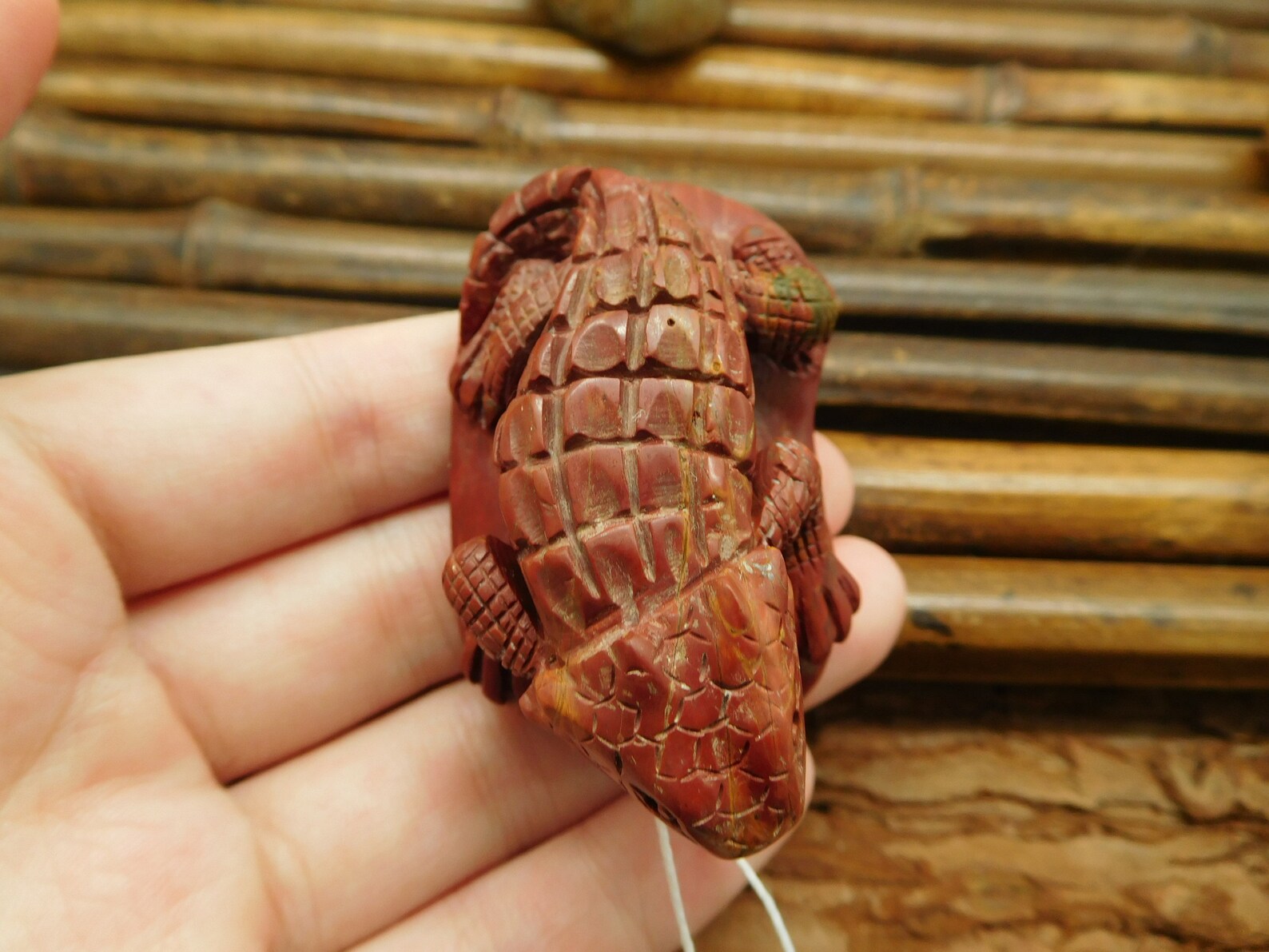 Horned Lizard Gemstone. Carved Animal C0318 - Etsy