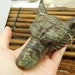 Carving Large Wolf Head. Gemstone Home Decoration. Wolf Totem ...