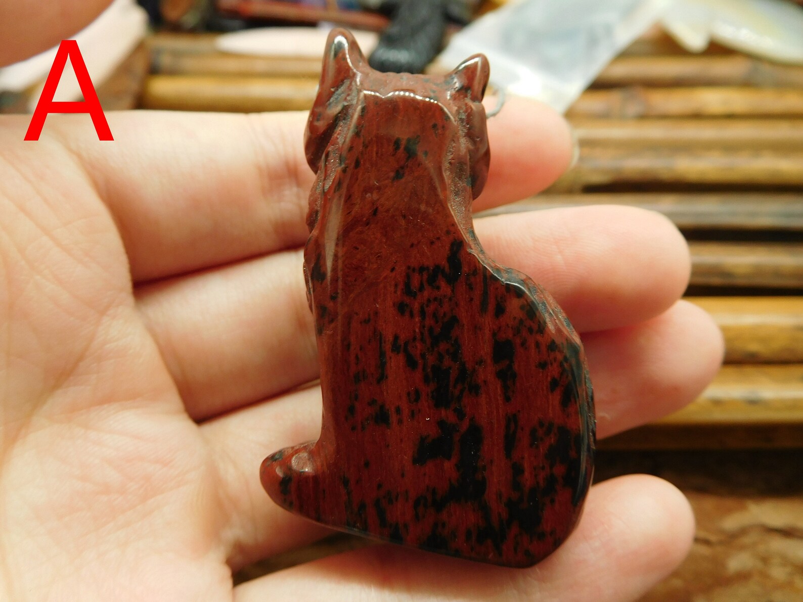 Carving Wolf Head Pendant. 3D Wolf Jewelry. Mahogony Wolf. - Etsy