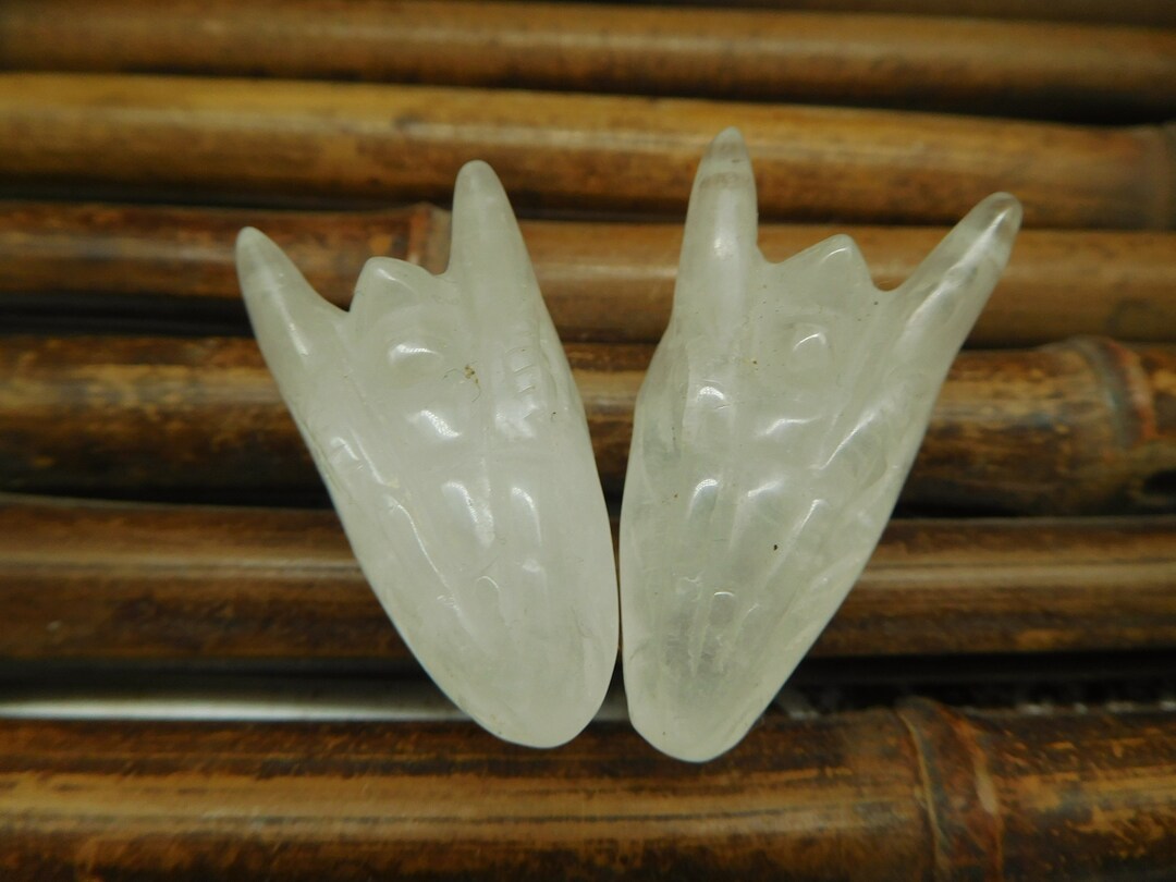 Clear Quartz Animal Pendant. Natural Gemstone Dragon. Dragon Pendant ...