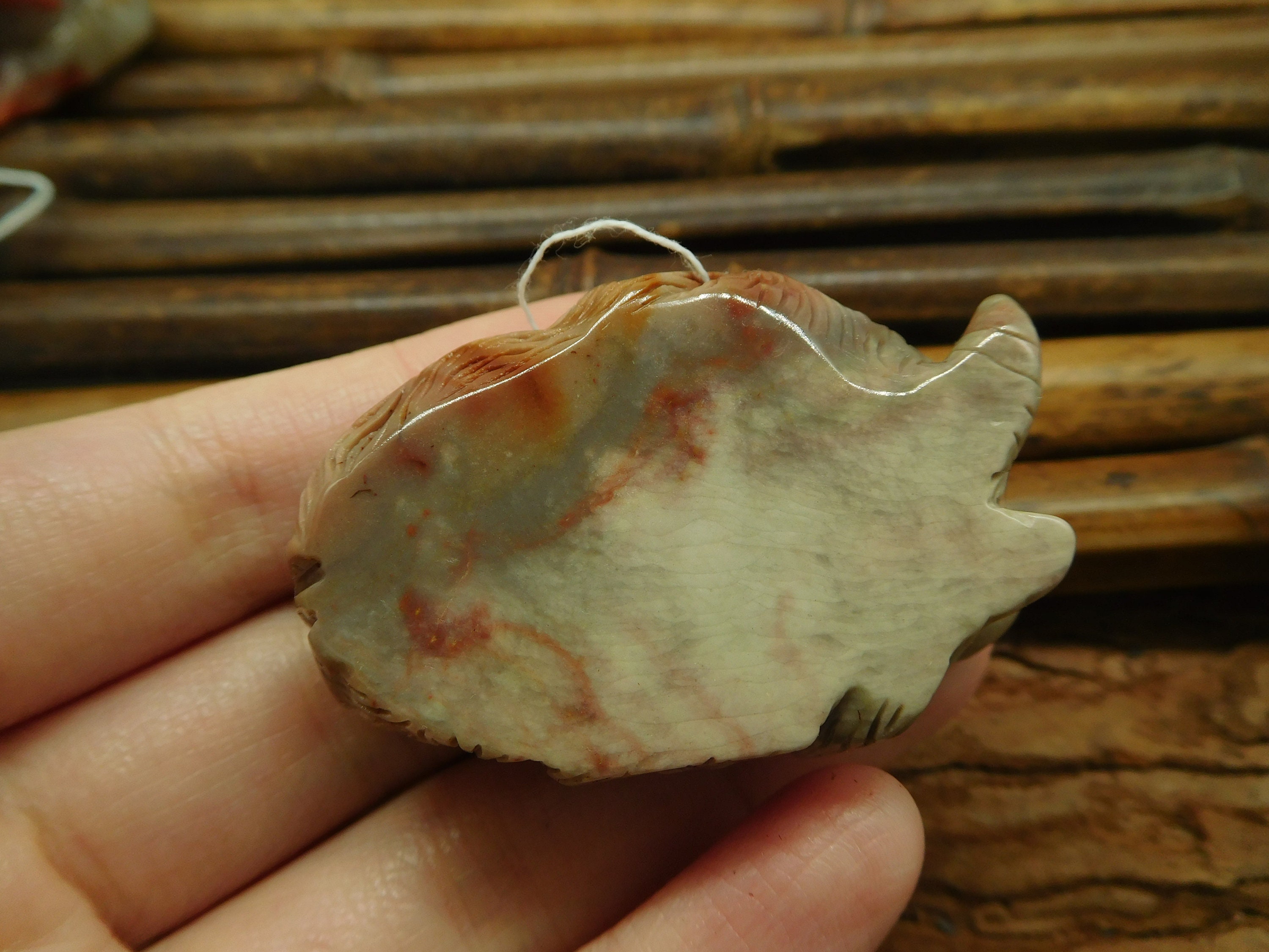 Sheep Carving Gemstone Bead. Natural Succor Creek Picture | Etsy