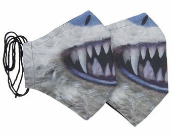 Abominable Snowman Mask - Etsy