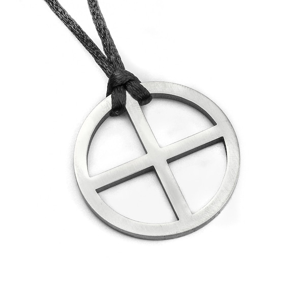 Solar Cross Pendant - Etsy