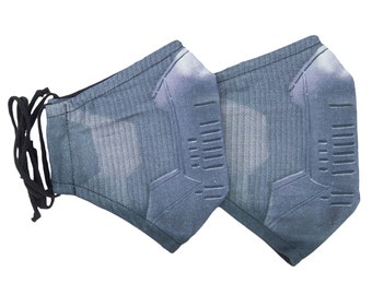 Disney Marvel Avengers Falcon and Winter Soldier Masks METALLIC LOGOS ...