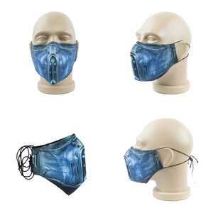MK Sub-zero MKX Face Mask - Etsy