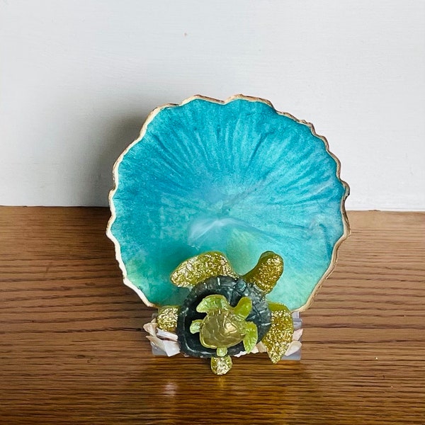 Sea Turtle Business Card Holder - Etsy