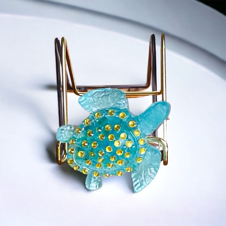 Sea Turtle Business Card Holder for Desk, Perfect Gift for ...