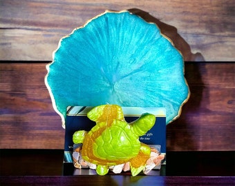 Turtle Business Card Holder - Etsy