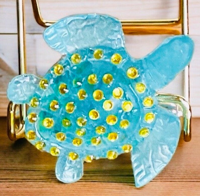 Sea Turtle Business Card Holder for Desk, Perfect Gift for ...