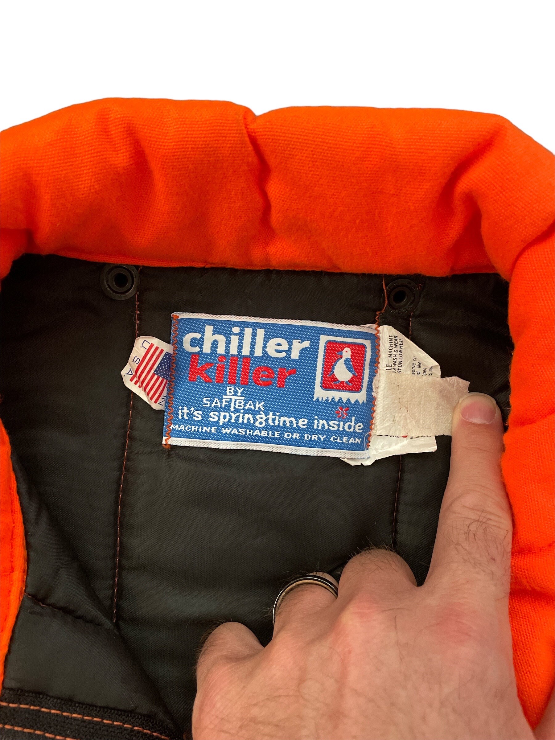 True Vintage Chiller Killer Made in the USA Highlighter Orange - Etsy