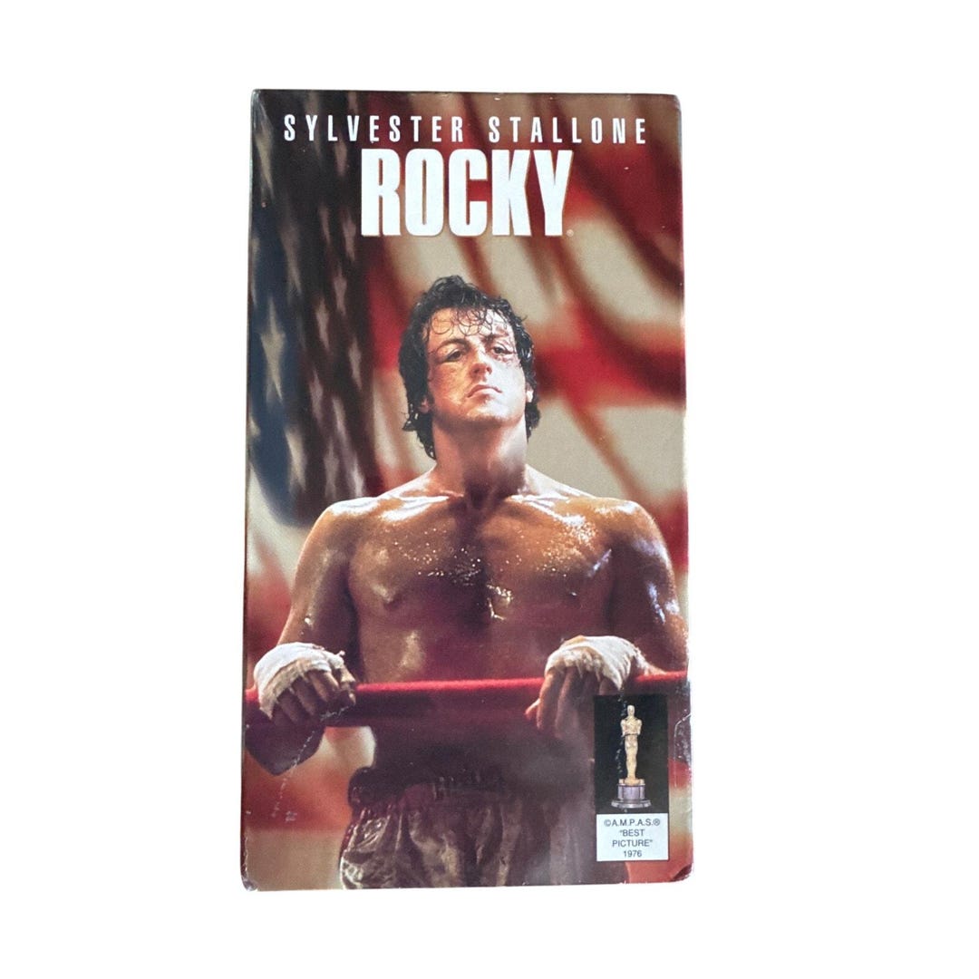 Vintage Sealed Rocky VHS MGM Studios Sylvester Stallone - Etsy