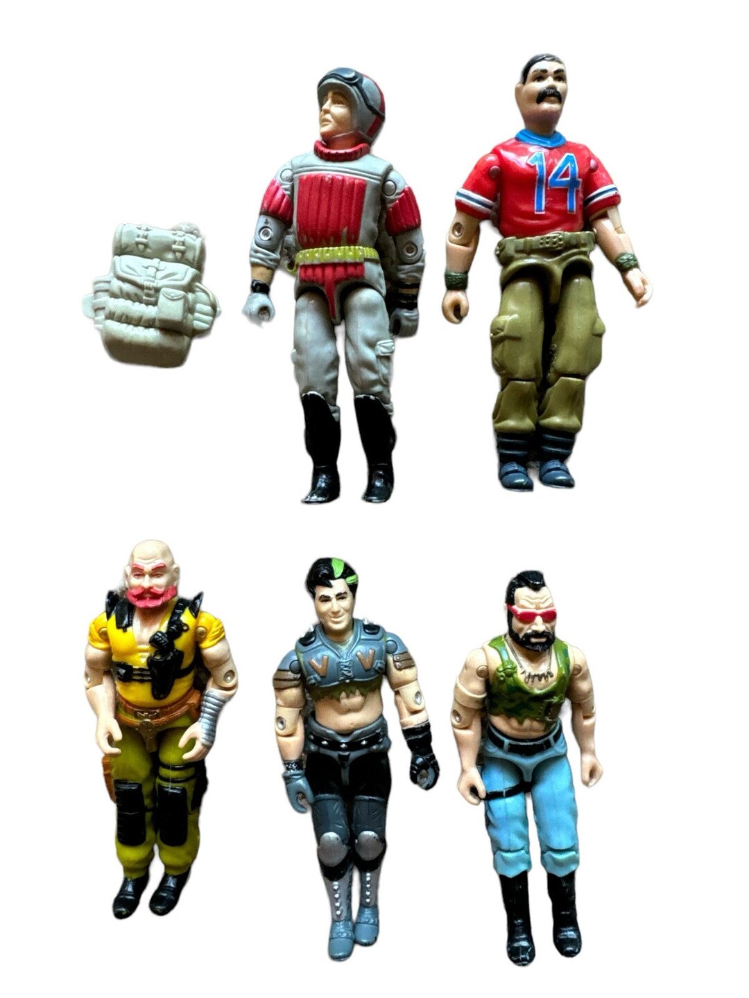 Vintage GI Joe 80s Hasbro 6 Piece Bundle 3.75” Figures - Etsy