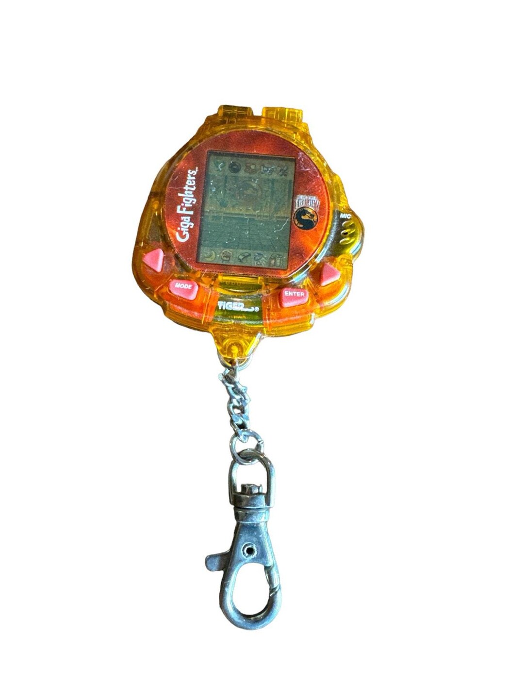 Vintage Giga Fighters Mortal Kombat Trilogy Tiger Keychain - Etsy