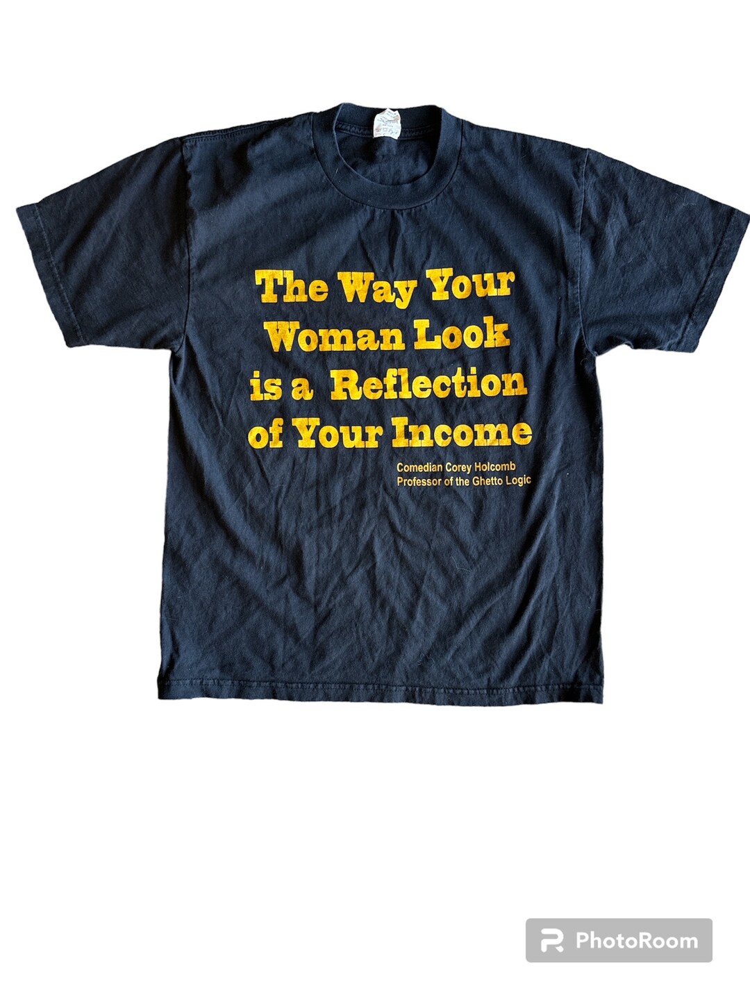 True Vintage Corey Holcomb Professor of Ghetto Logic Humor Large Pro ...