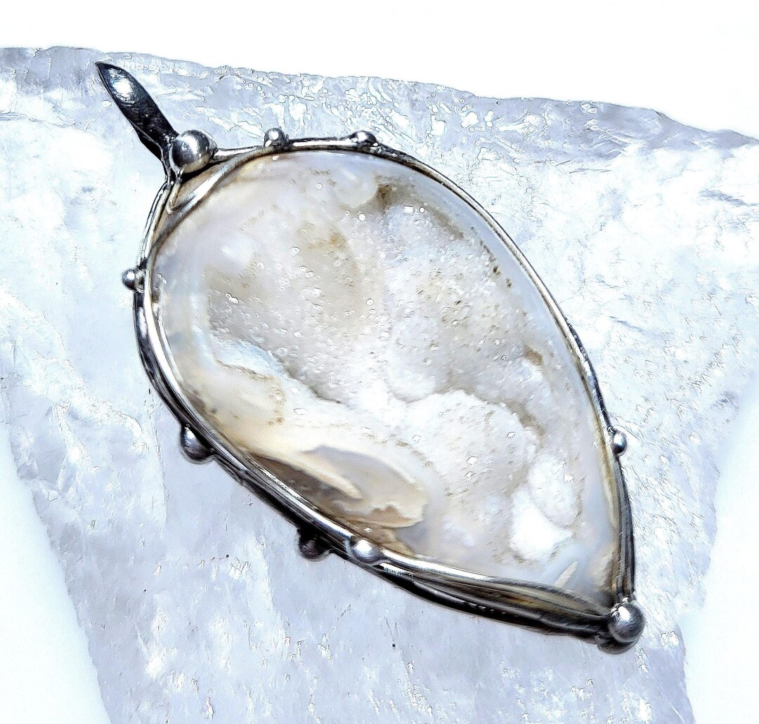 Pure Magic Extraordinary Agate Geode Fossil Snail Shaman Stone Ritual Stone UNIQUE for Men and ...