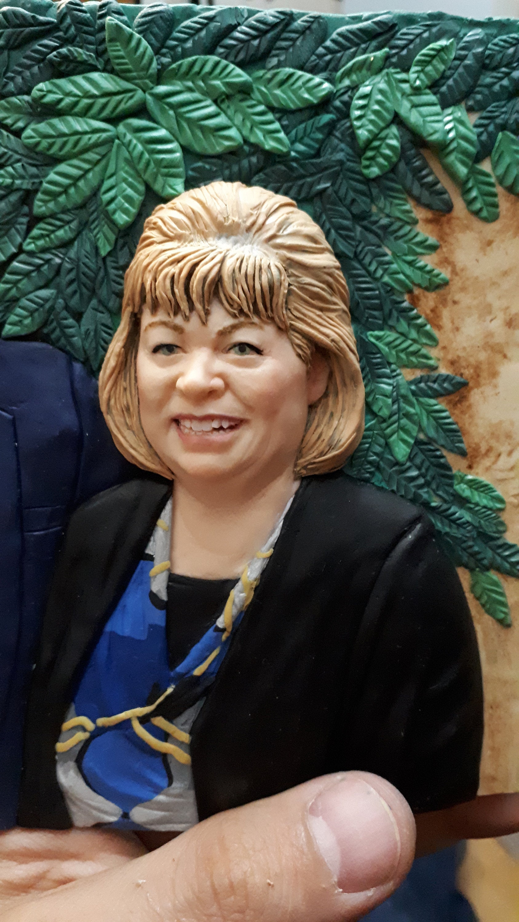 3d Frame of Polymer Clay, Personalized Gift, Portrait, Custom Made - Etsy