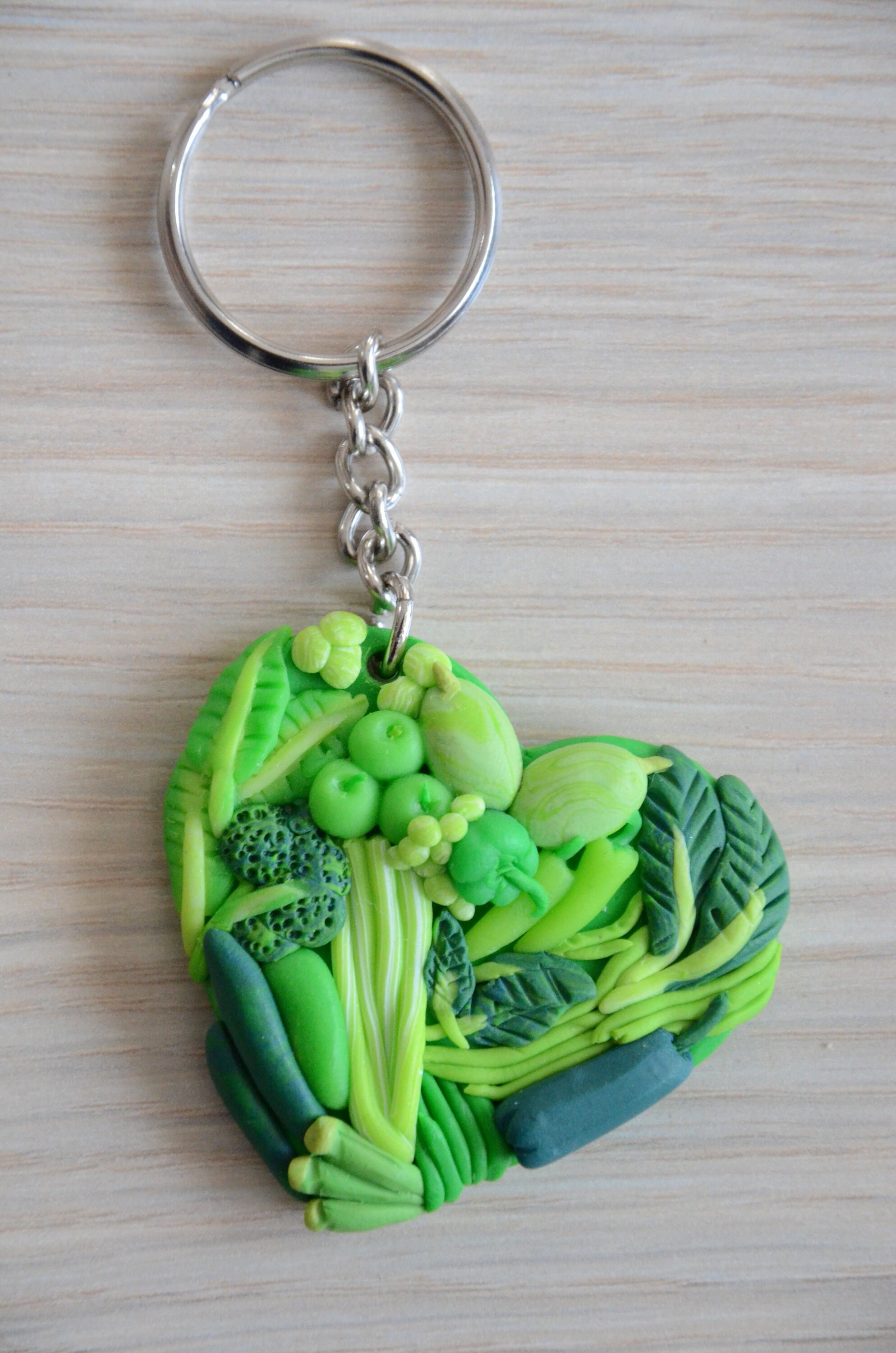 Key Chains hand Made Polymer Clay - Etsy UK