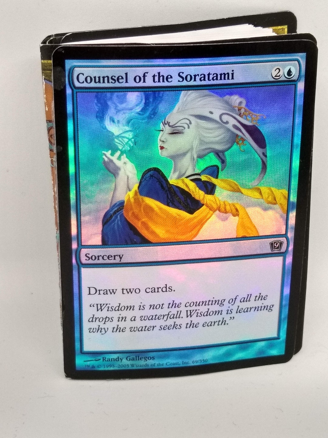 Magic the Gathering Card Notebook, Handmade, MTG Card, 9th Edition Foil ...