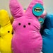Personalized Large 15 Easter Peeps, Personalized Peeps Bunnies ...