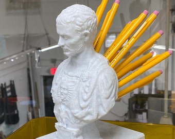 Julius Caesar Pencil Holder | Etsy