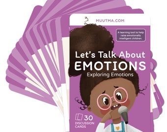 Emotions Card Deck | Etsy