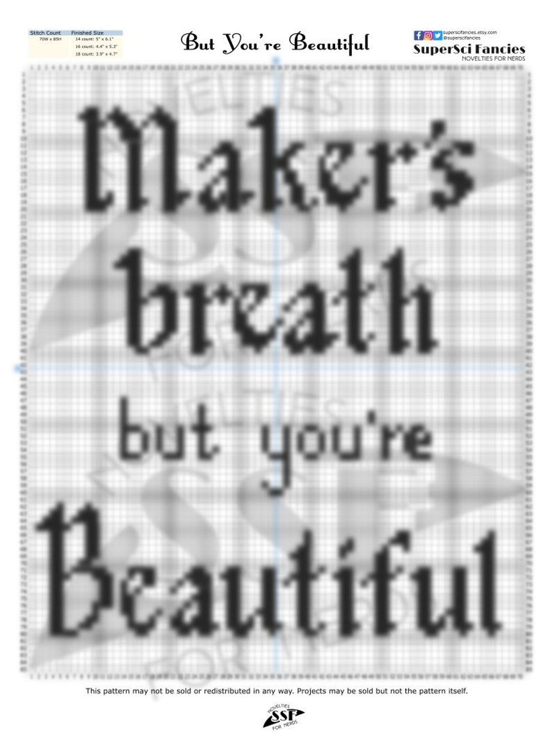 Alistair Romance Cross Stitch Pattern PDF - Etsy