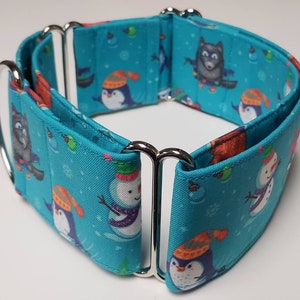 Ready to Ship. Christmas Collar, Holiday Dog Collar, Martingale Collar ...