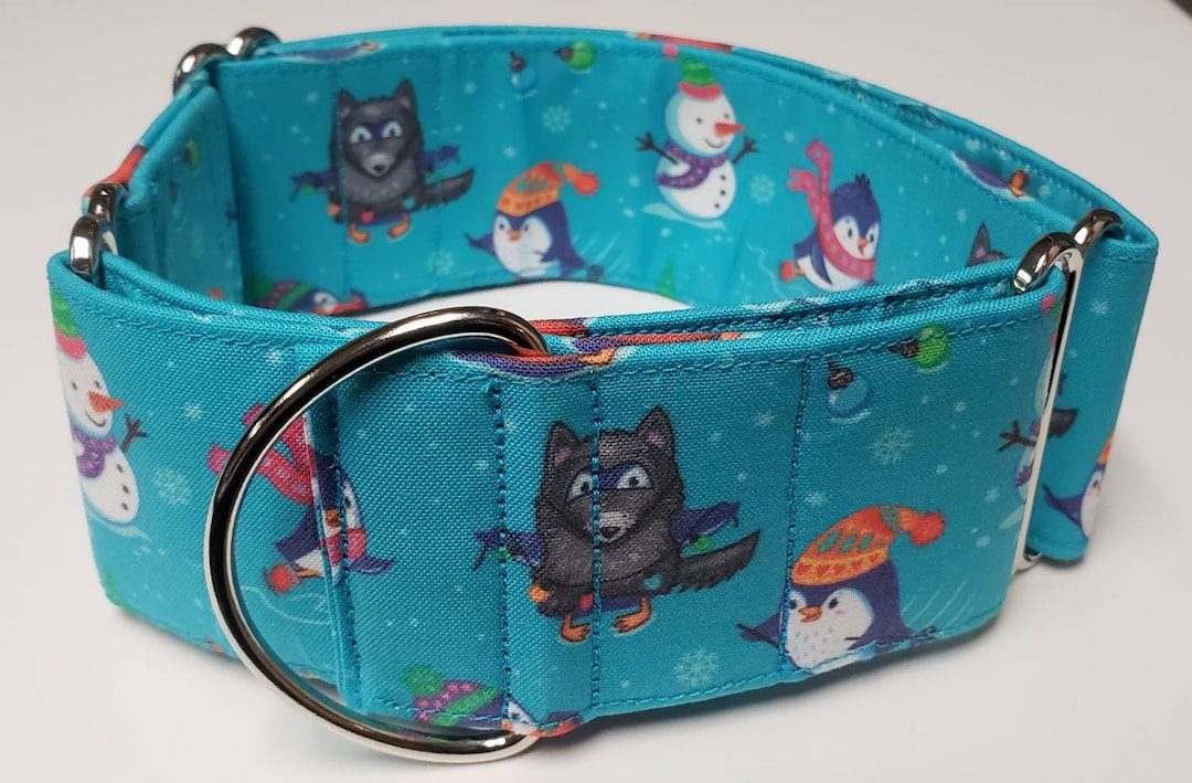 Ready to Ship. Christmas Collar, Holiday Dog Collar, Martingale Collar ...