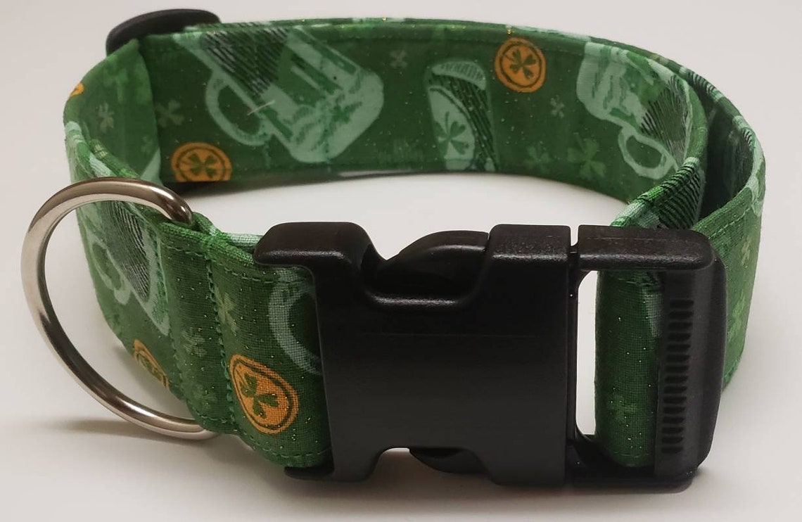 Ready to Ship St. Patrick's Day Collar. Buckle Handmade - Etsy