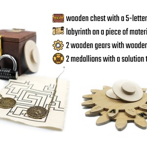 Pirate Map Puzzle Escape Room Prop - Etsy