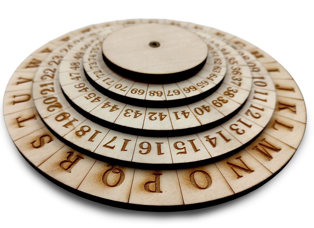 Cipher Wheel Prop - Etsy