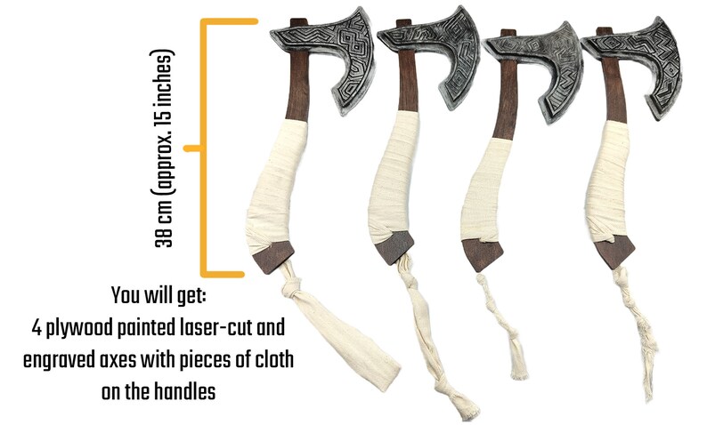 Viking Axes Puzzle - Etsy