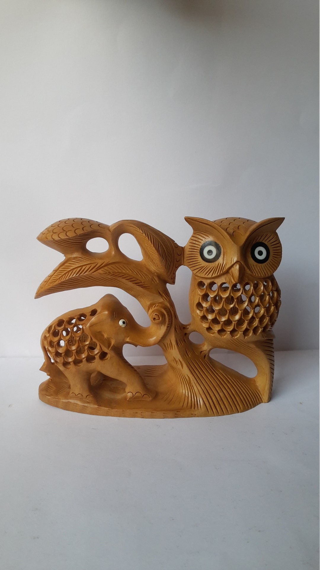 Wooden Handmade Owl - Etsy