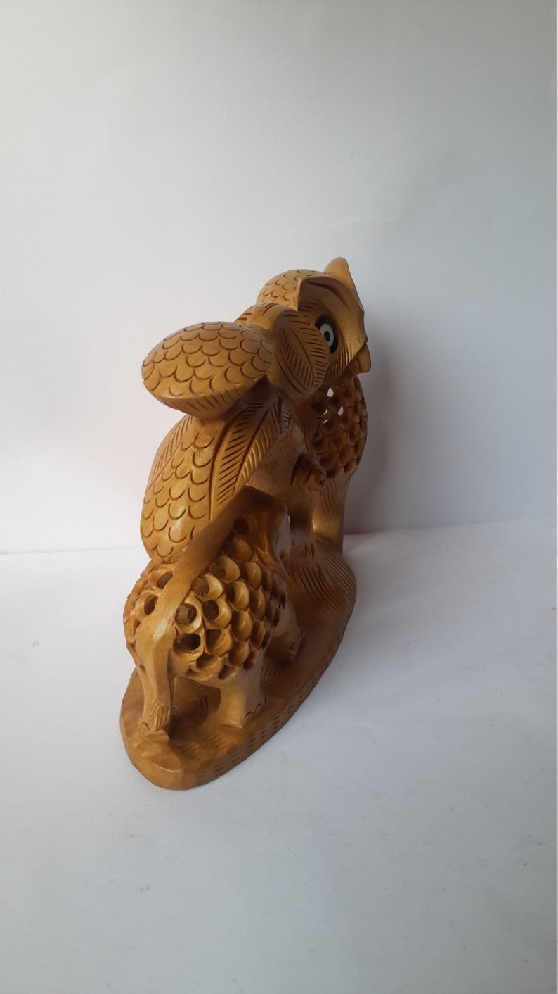 Wooden Handmade Owl - Etsy